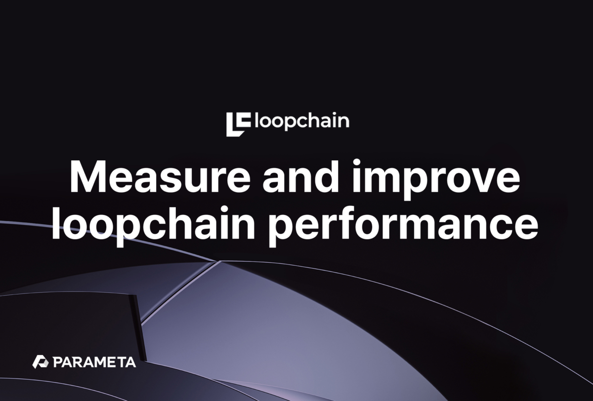 Measure and Improve loopchain Performance – PARAMETA