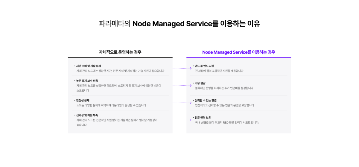 Node Managed Service – PARAMETA